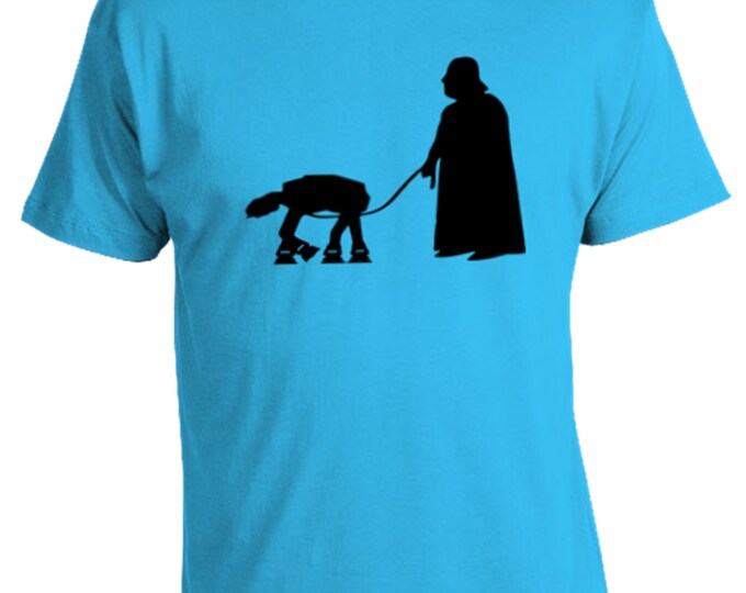 Darth Vader Walking AT-AT T Shirt - Etsy