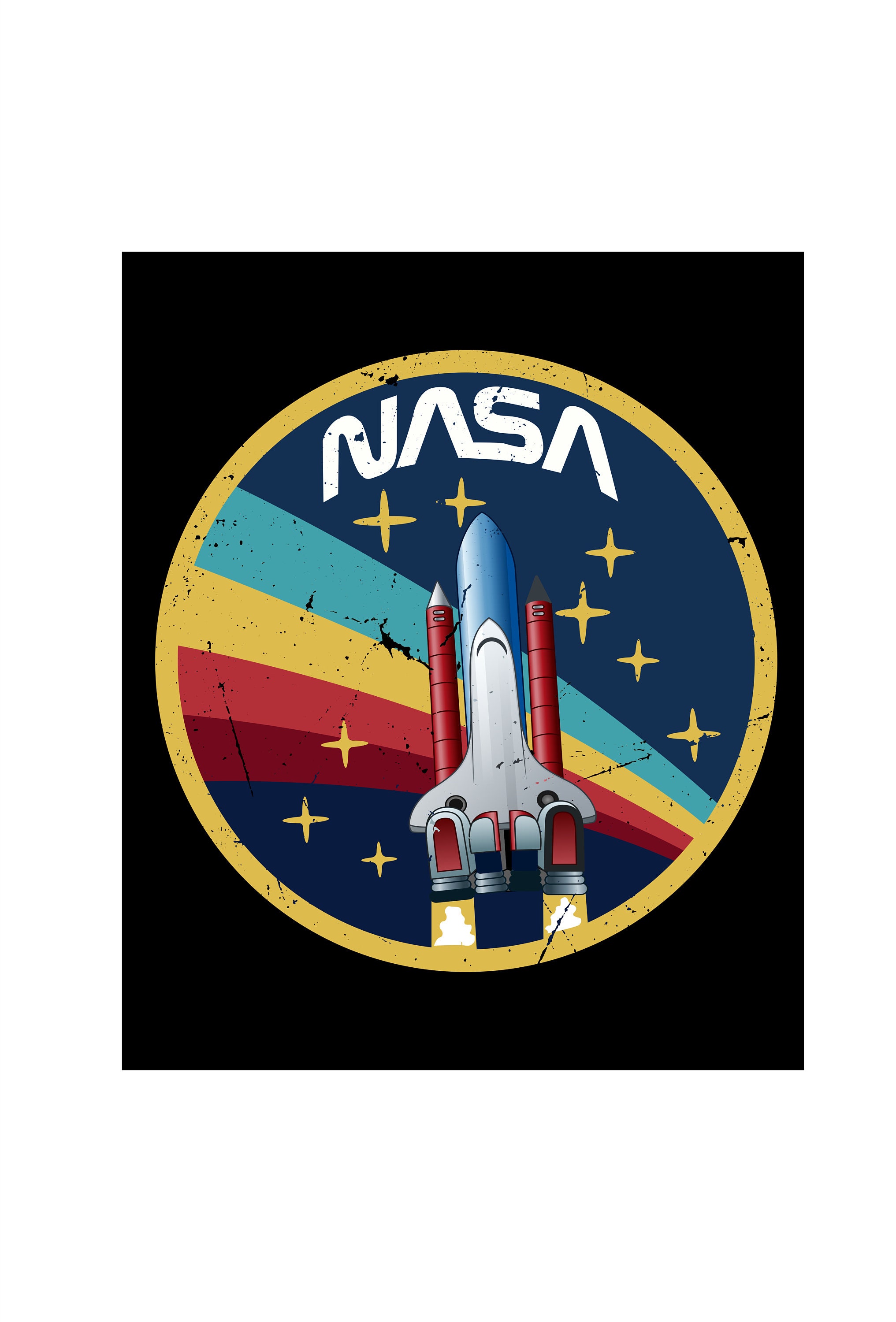 Nasa Space Design //SVG CDR .EPS .ai Png // Cut File//iron | Etsy Australia