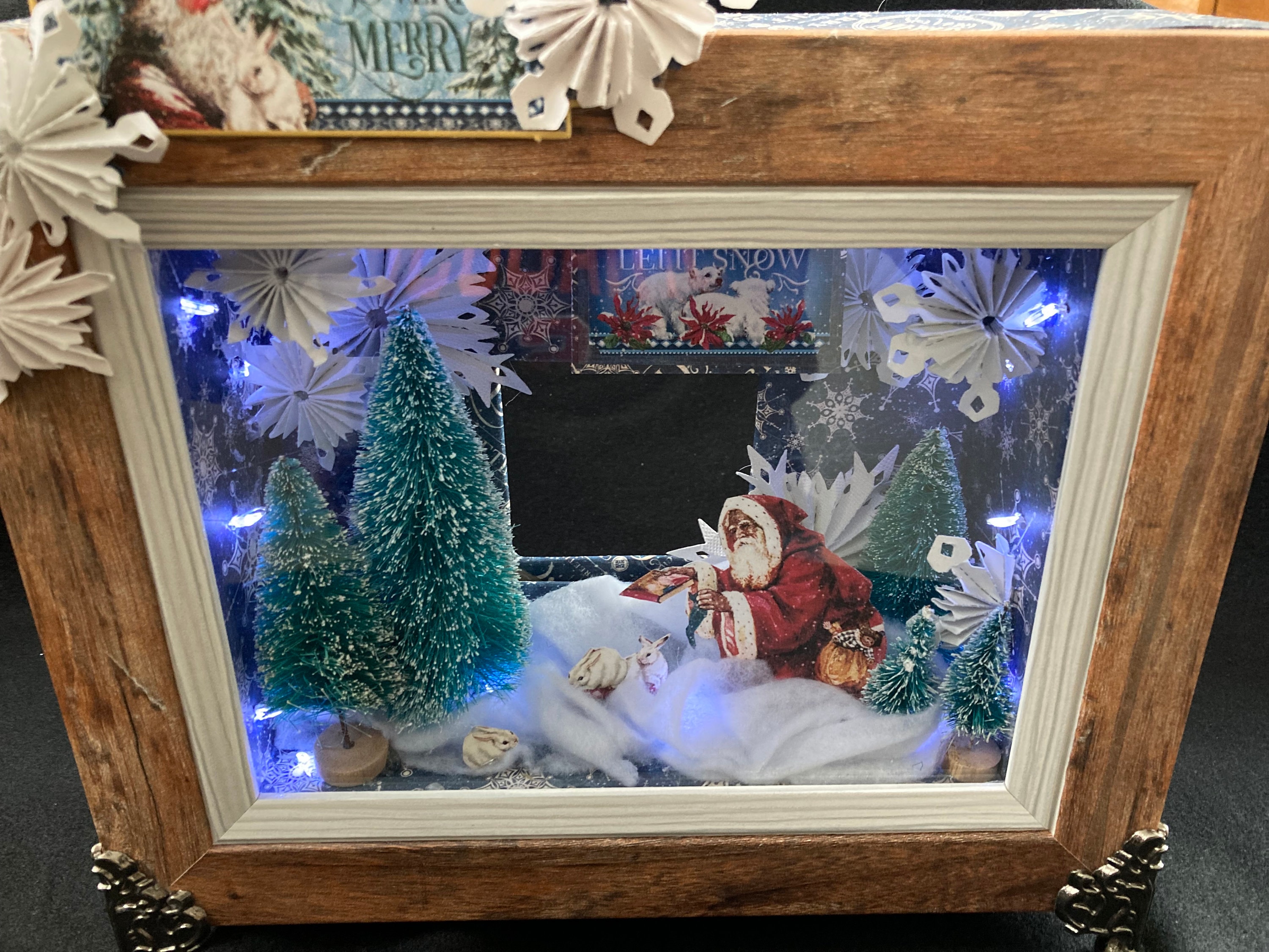 Custom Framed LED Lit Shadow Box Diorama - Etsy