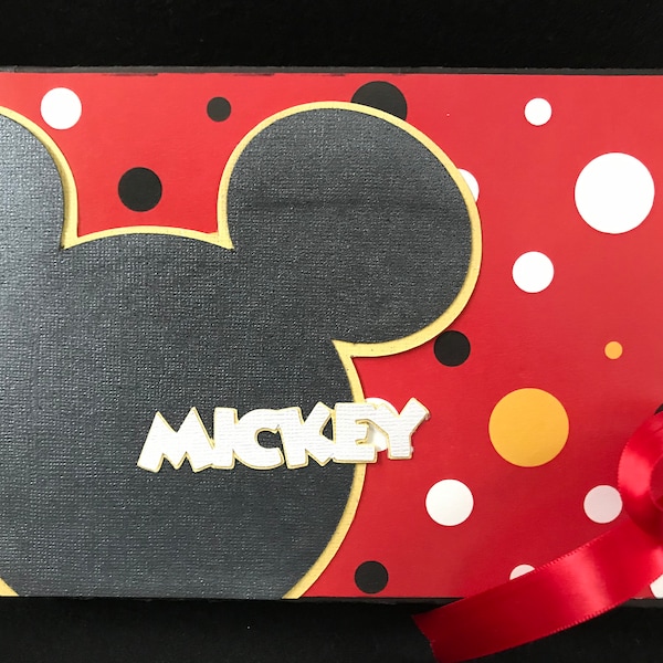 Mickey Mouse Photo Album - Etsy