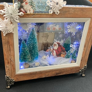 Custom Framed LED Lit Shadow Box Diorama - Etsy