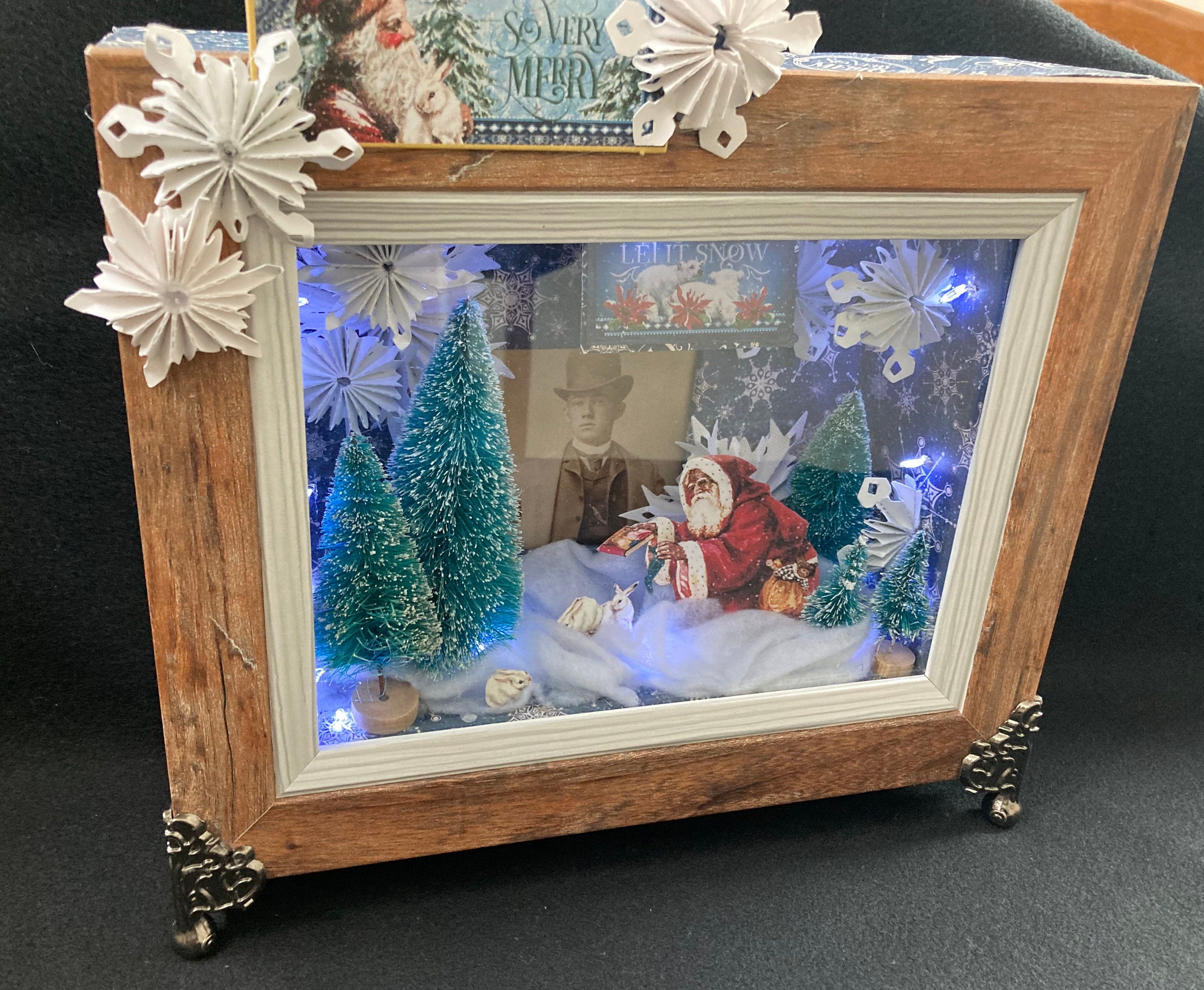 Custom Framed LED Lit Shadow Box Diorama - Etsy