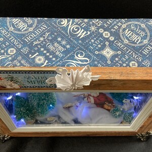 Custom Framed LED Lit Shadow Box Diorama - Etsy