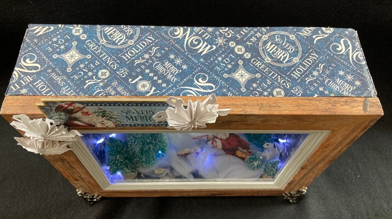 Custom Framed LED Lit Shadow Box Diorama - Etsy