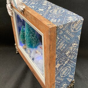 Custom Framed LED Lit Shadow Box Diorama - Etsy