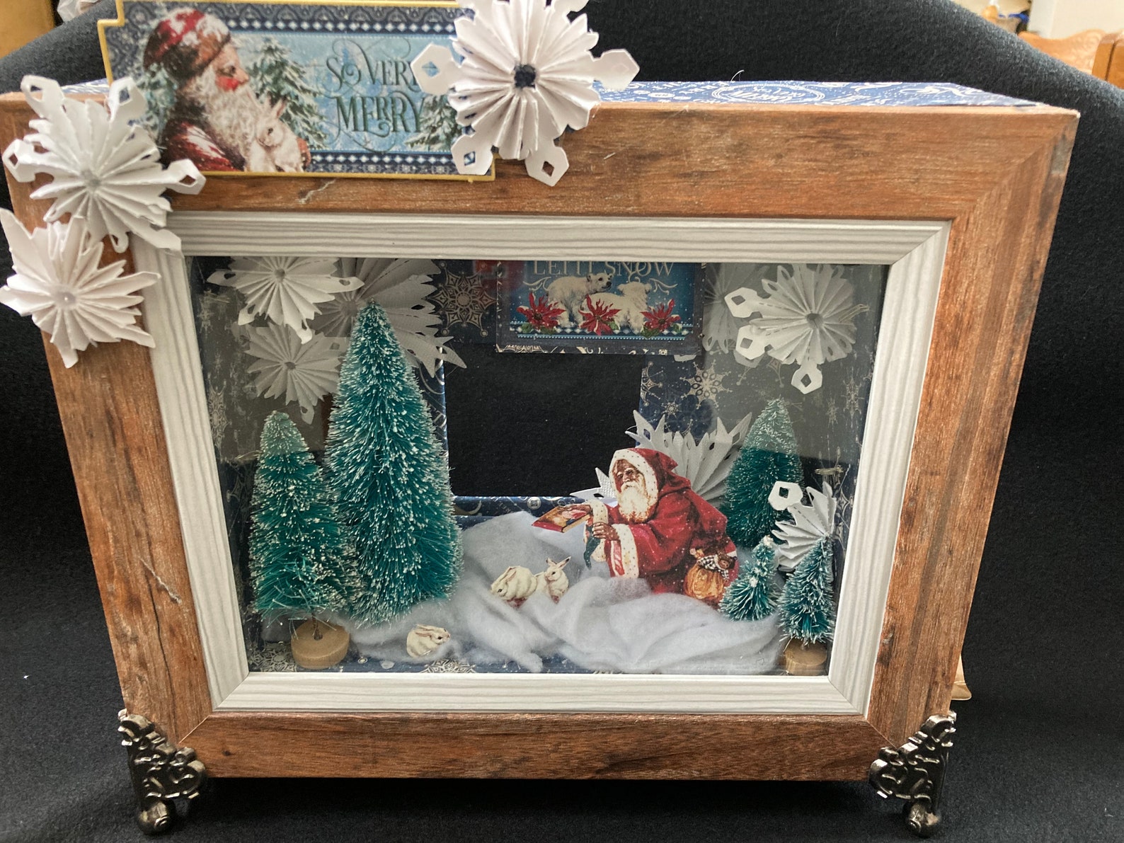 Custom Framed LED Lit Shadow Box Diorama - Etsy