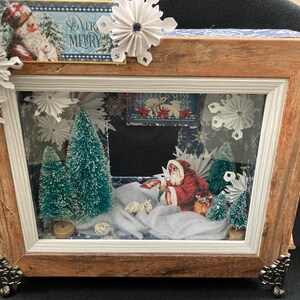 Custom Framed LED Lit Shadow Box Diorama - Etsy