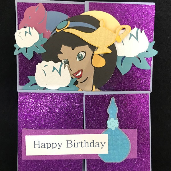 Princess Pop up Birthday Card - Etsy