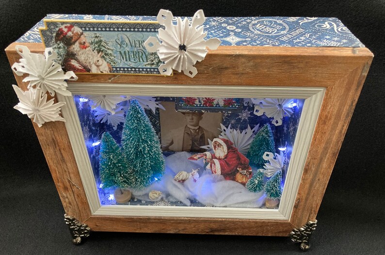 Custom Framed LED Lit Shadow Box Diorama - Etsy
