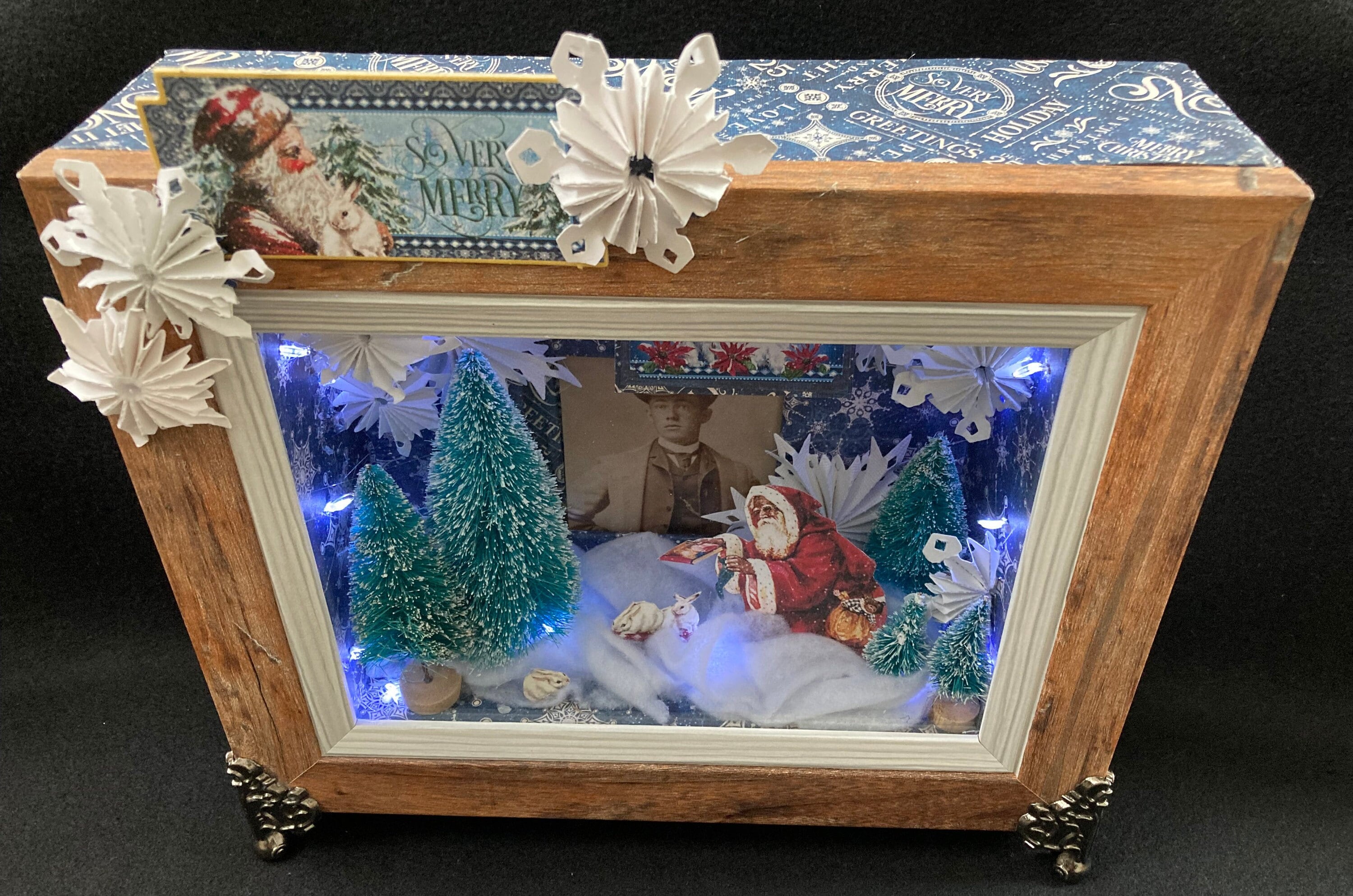 Custom Framed LED Lit Shadow Box Diorama - Etsy