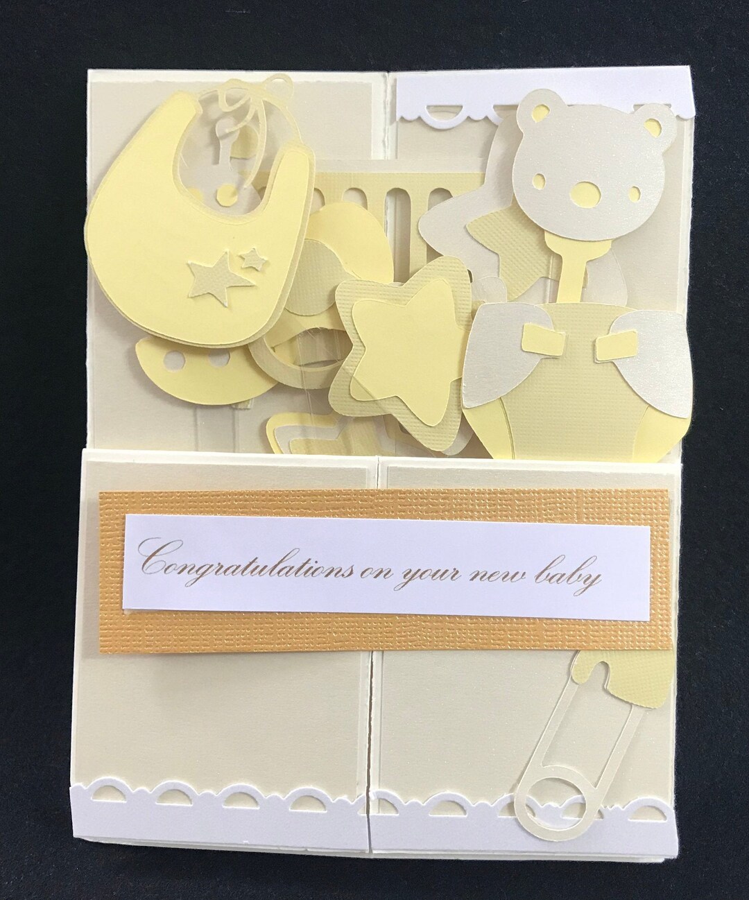 Baby New Arrival Congratulations Pop-up Box Card - Etsy