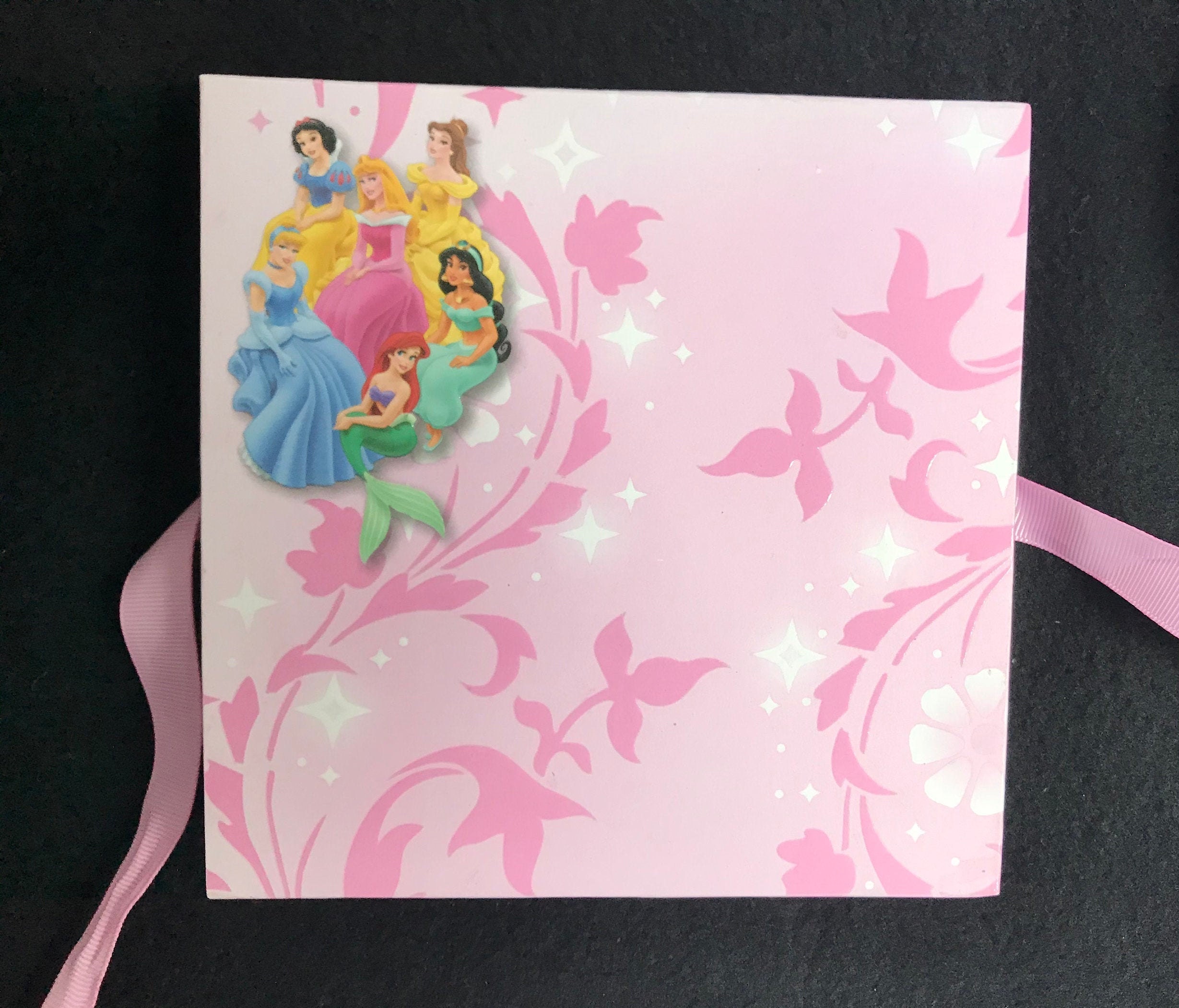 Disney Princesses Autograph and Photo Accordion Style Book - Etsy