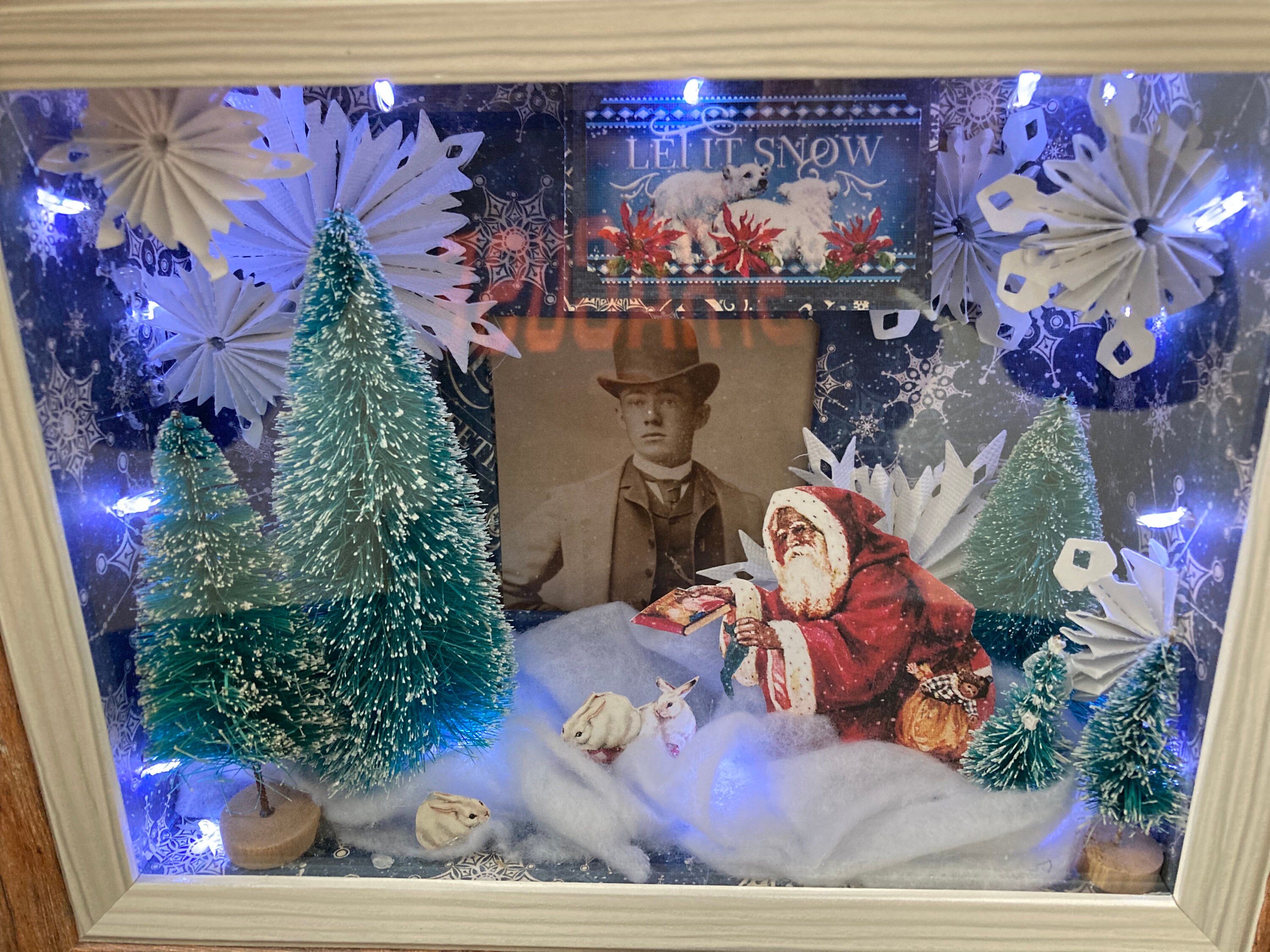 Custom Framed LED Lit Shadow Box Diorama - Etsy