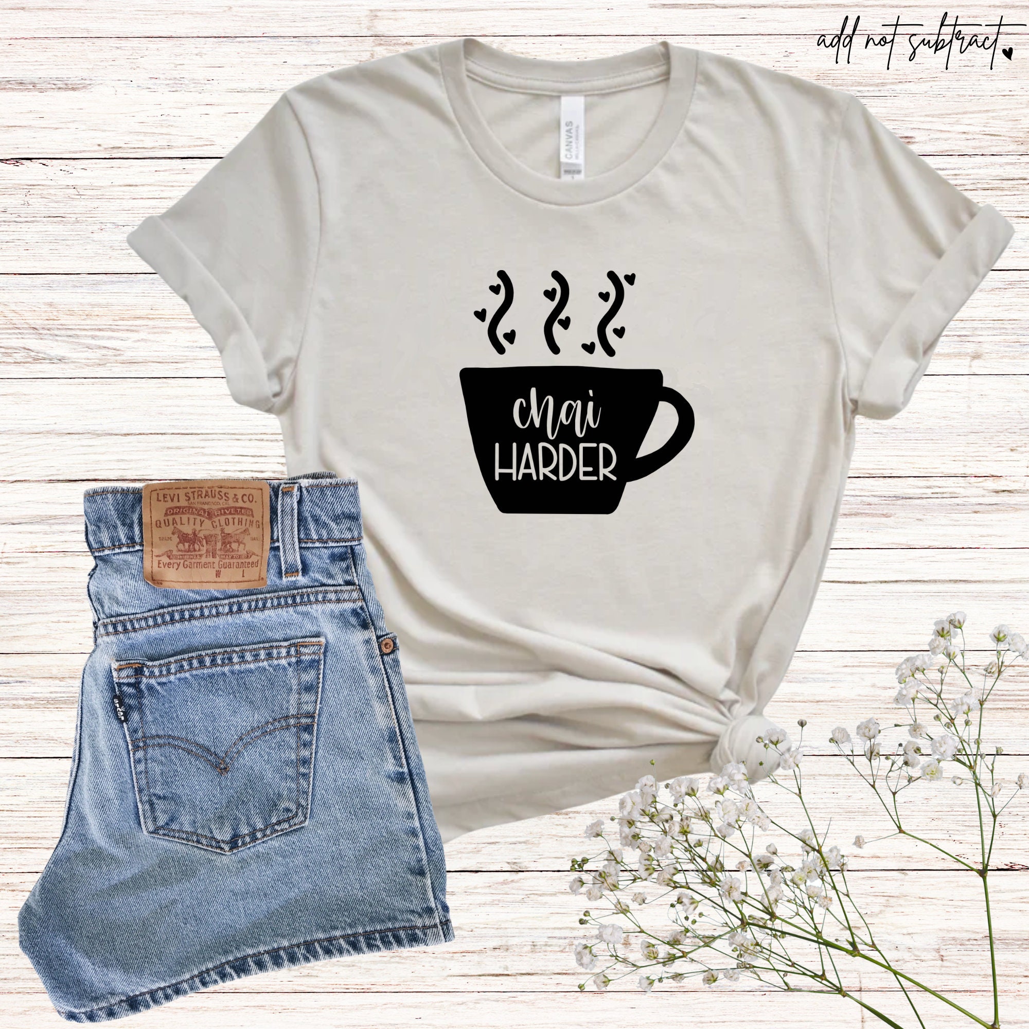 Chai Harder SVG | SVG File | PNG File | Teacher | Teacher Life | Chai ...