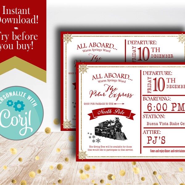 The Polar Express - Etsy