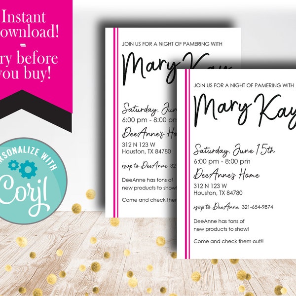 Mary Kay Party - Etsy