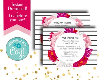 Mary Kay Party Invitation - Etsy