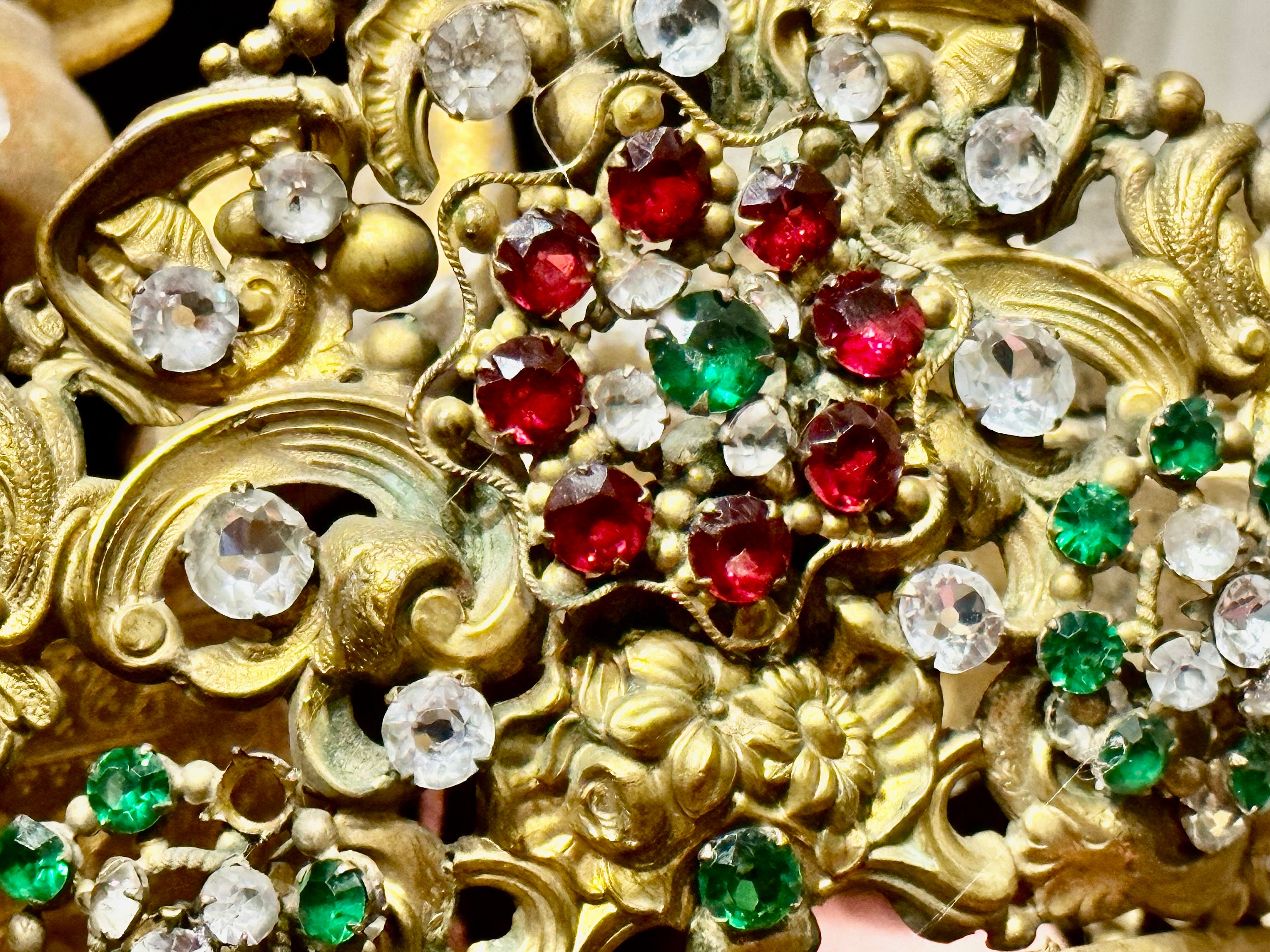 Antique Religious Gilded Santos Crown - Etsy