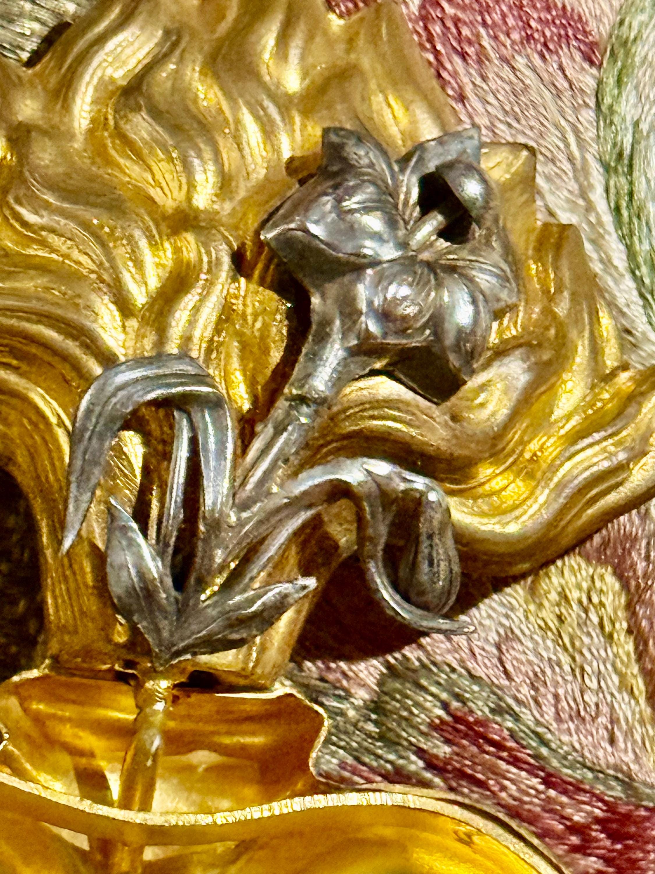 RARE Antique Religious Gilded Sacred Heart Ex Voto - Etsy