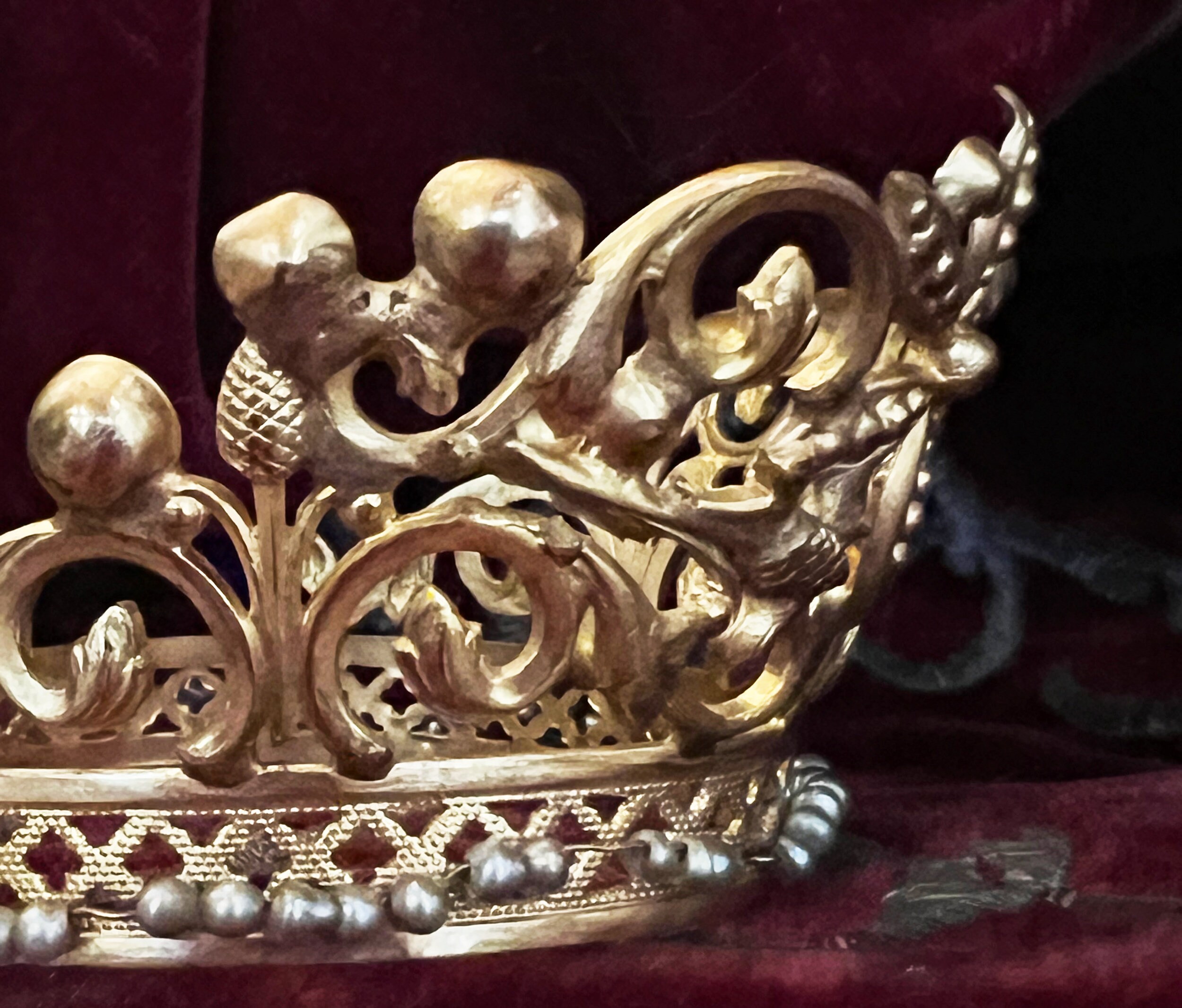 Precious Small Antique Santos Crown - Etsy