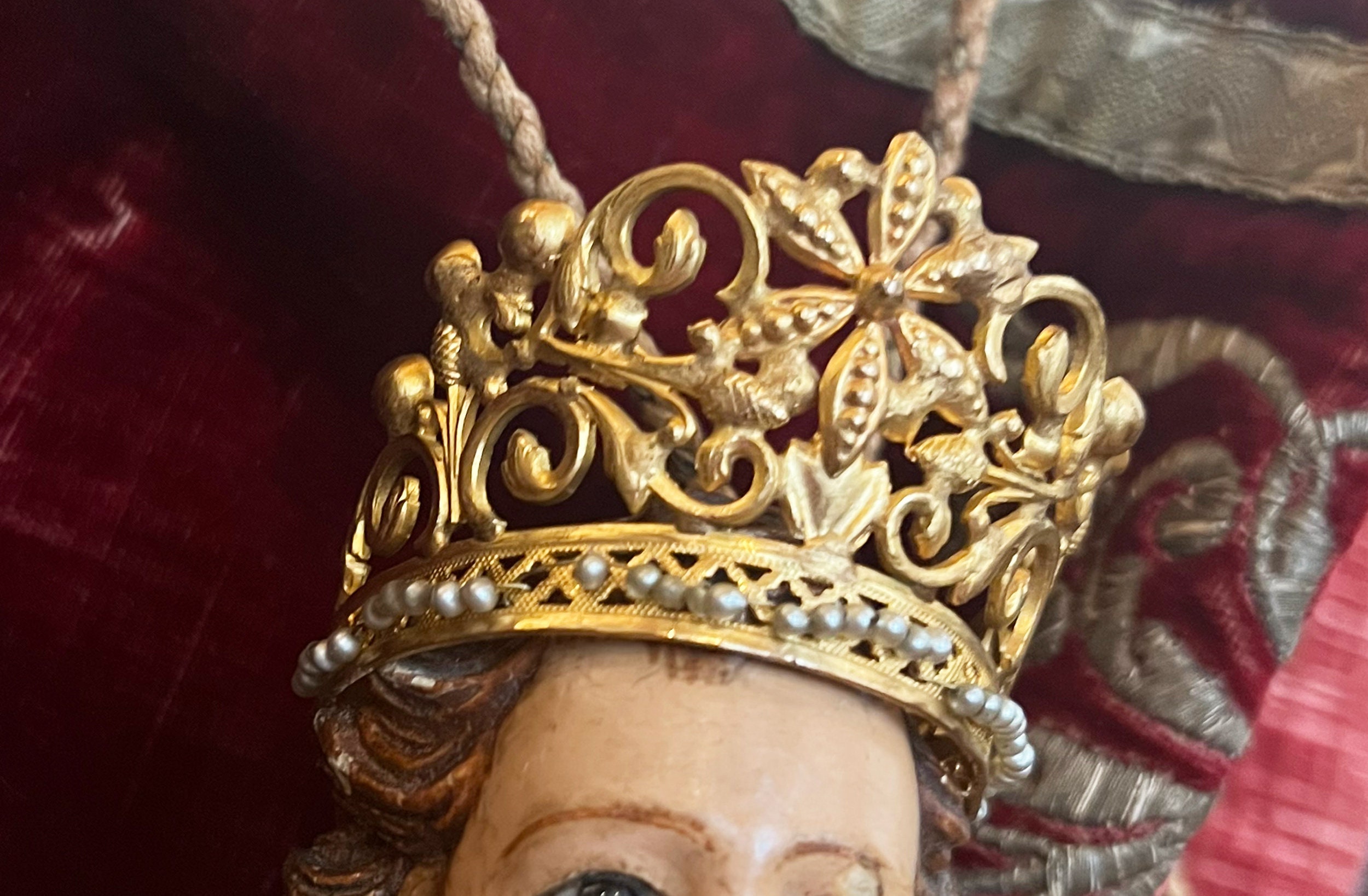 Precious Small Antique Santos Crown - Etsy