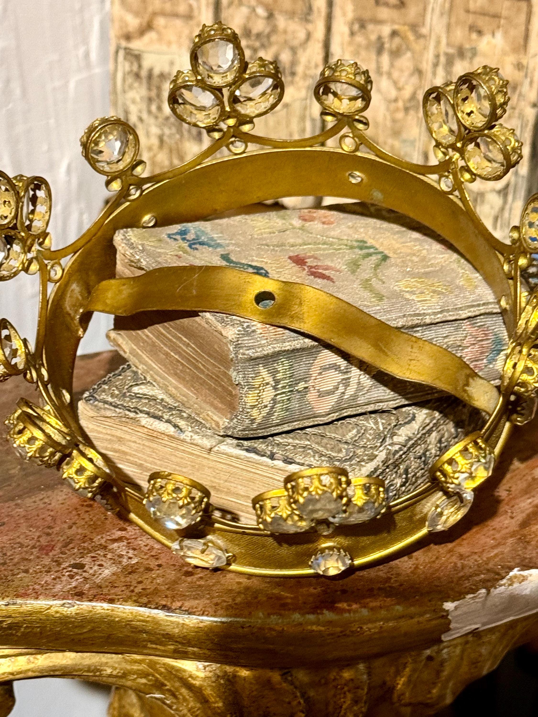 Antique Religious Santos Royal Crown Circa 1850 - Etsy