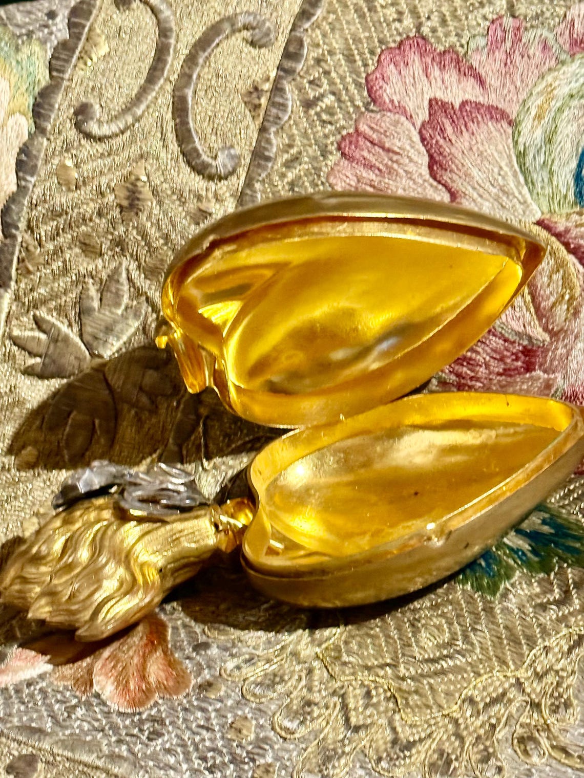 RARE Antique Religious Gilded Sacred Heart Ex Voto - Etsy
