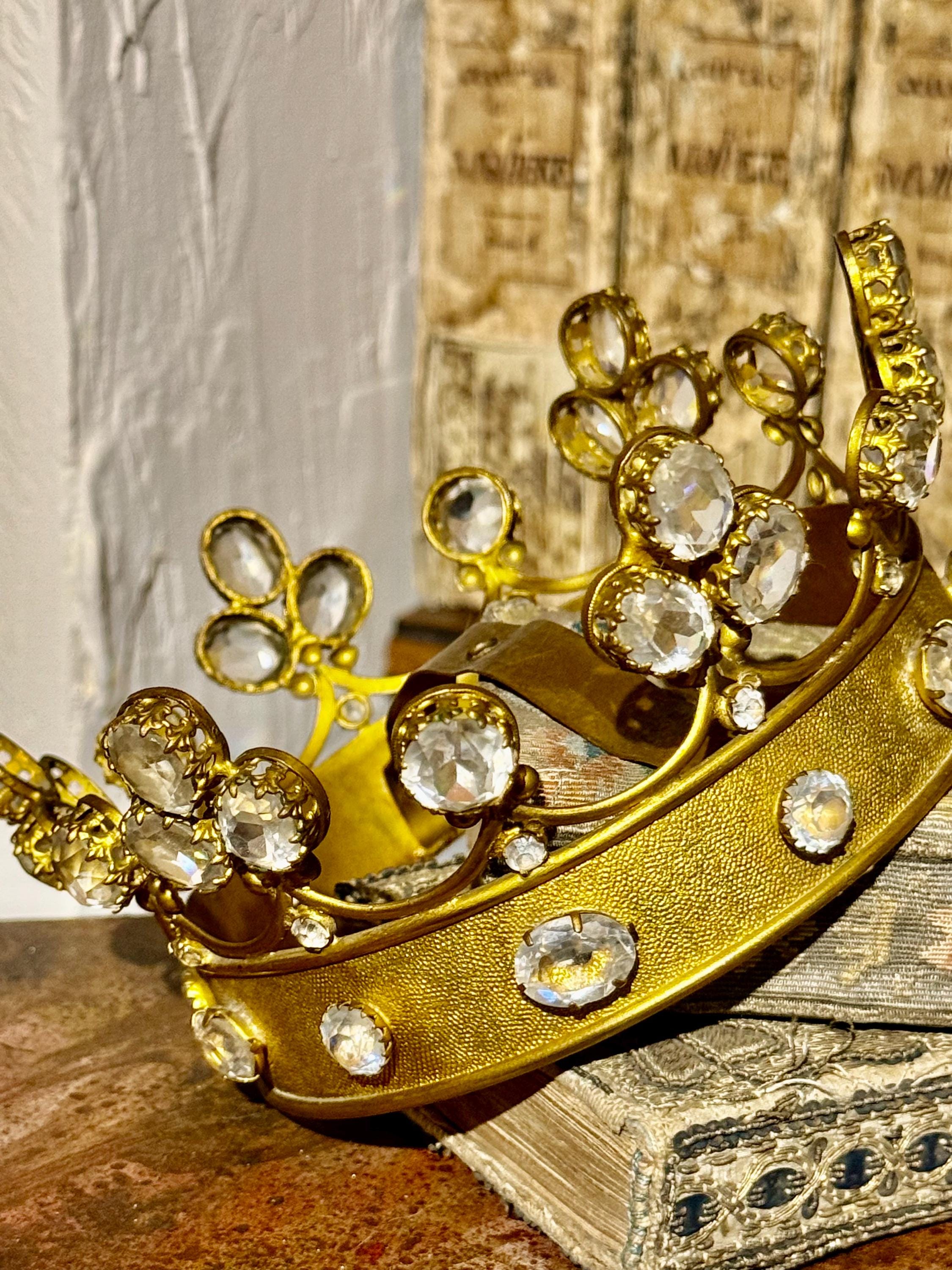 Antique Religious Santos Royal Crown Circa 1850 - Etsy