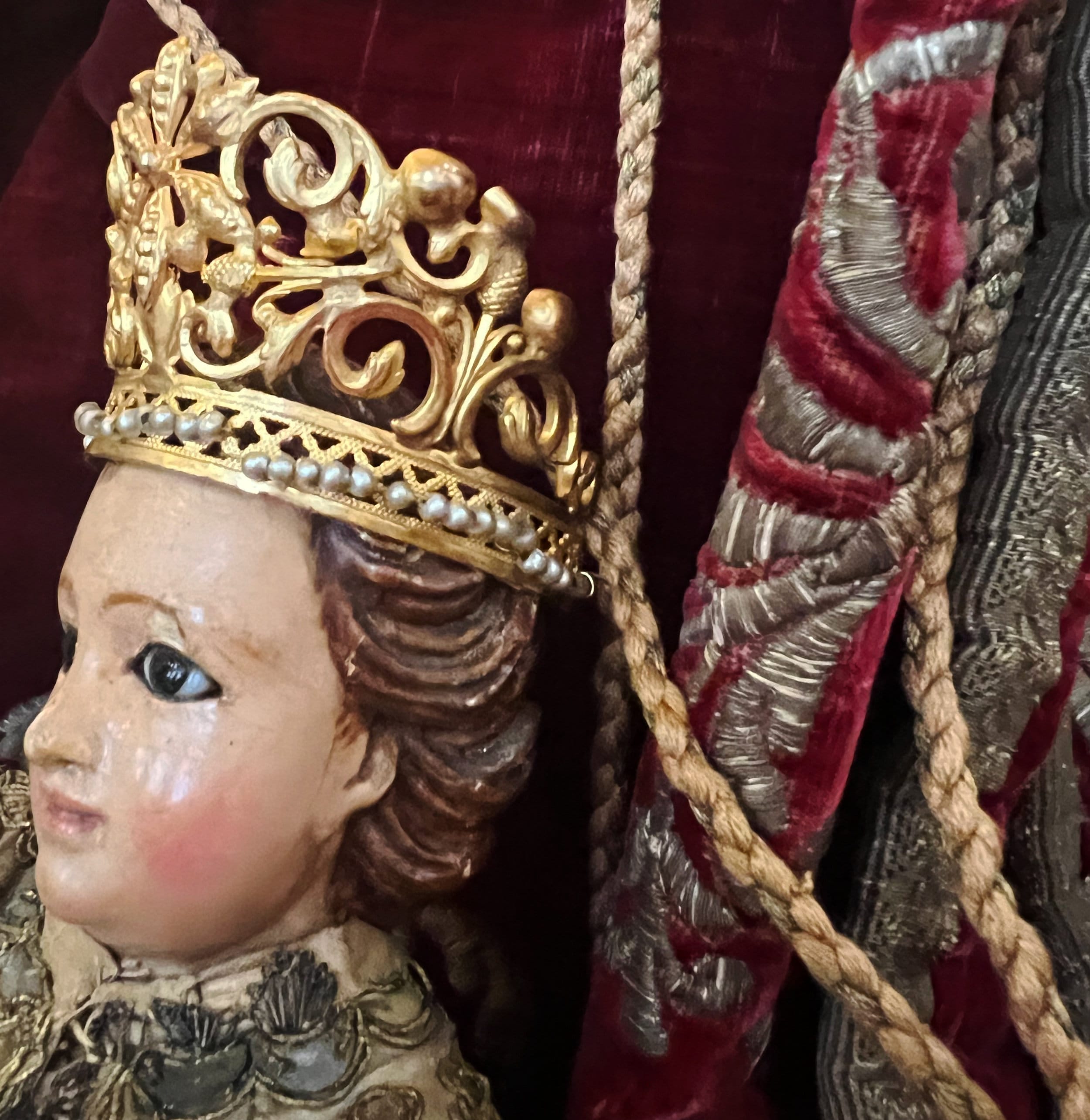 Precious Small Antique Santos Crown - Etsy