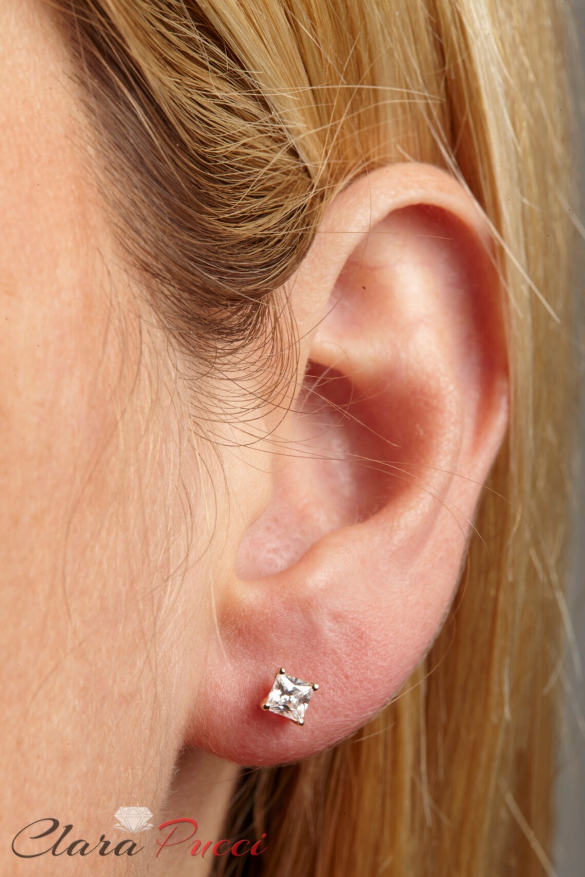 Gold Studs Set Gold Studs Studs Set for Bride Earrings 0.5 - Etsy