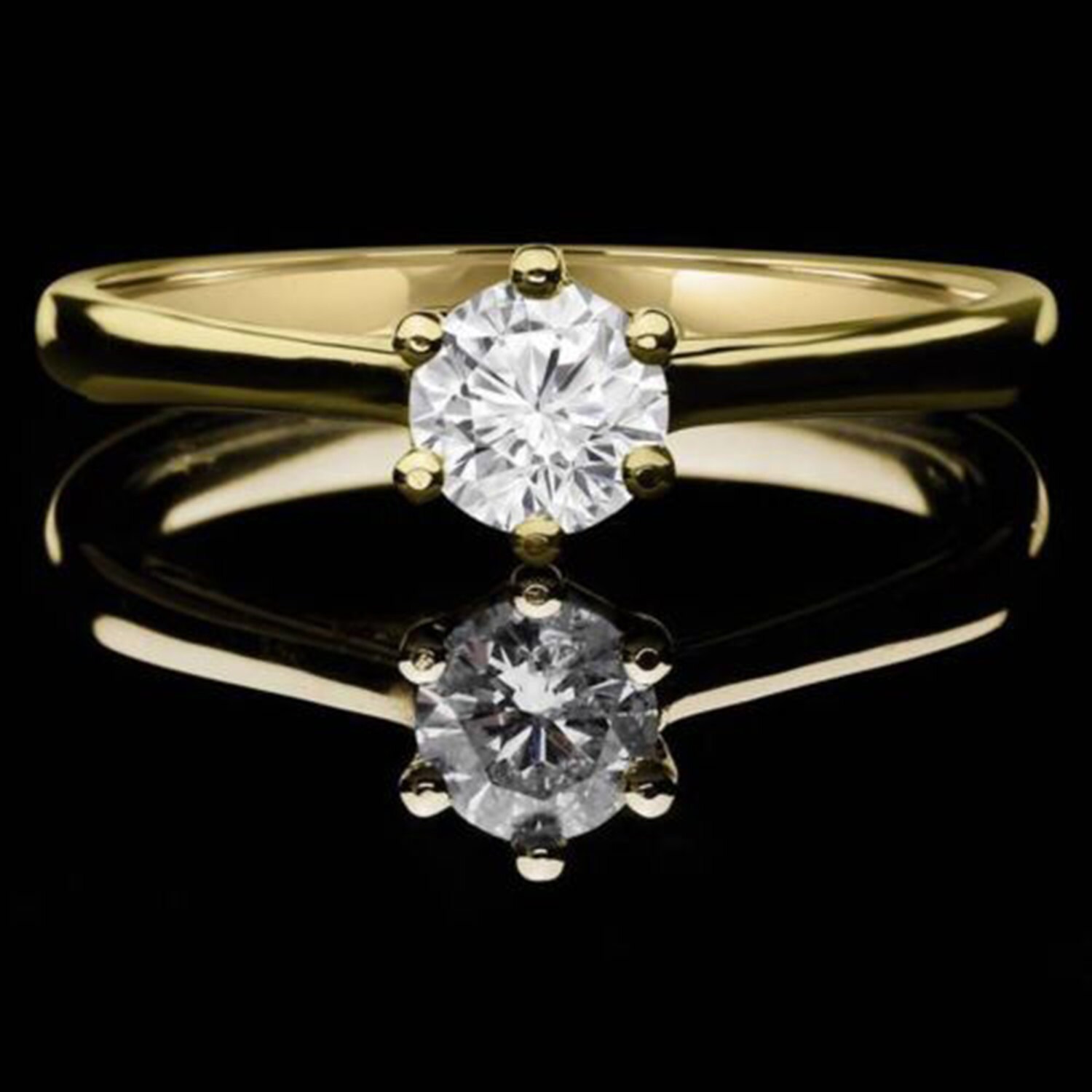 Solitaire Engagement Ring Solitaire Ring Solitaire - Etsy