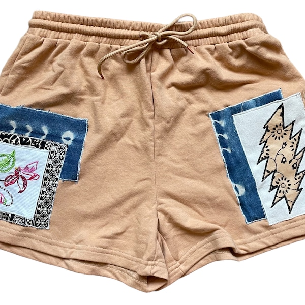 Patchwork Shorts - Etsy