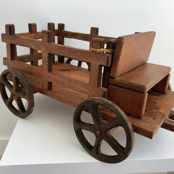Wood Cart - Etsy