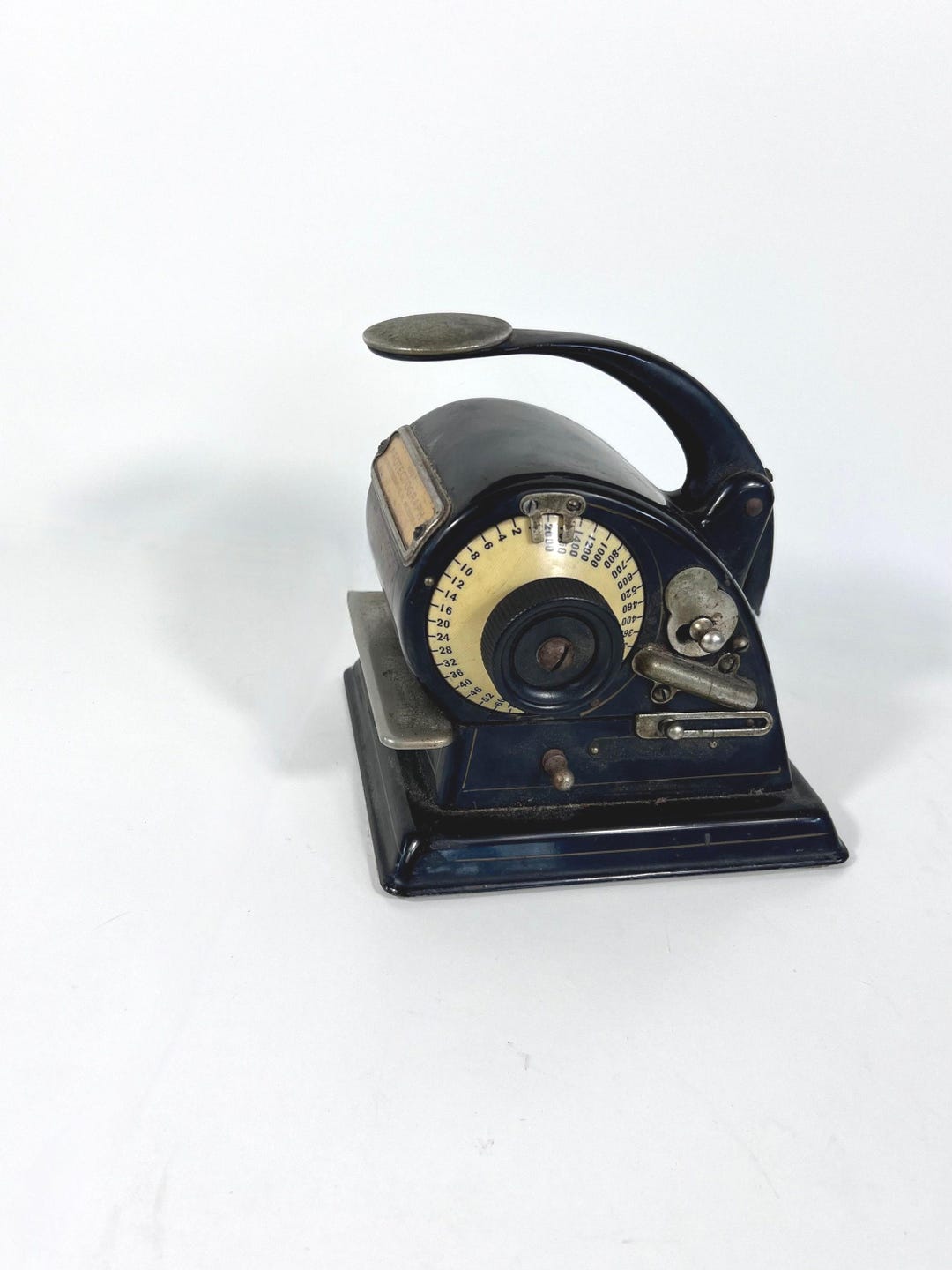 Vintage 1913 Protectograph Cheque Protector: Antique Office Decor - Etsy