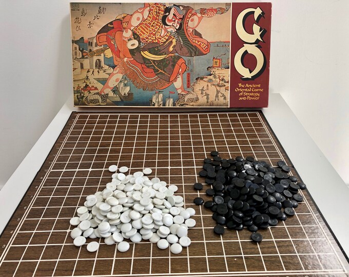 Vintage 1970s GO and Go-moku GAME, the Ancient 'oriental' Game of ...