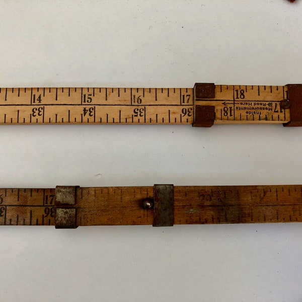 Antique Yard Stick - Etsy