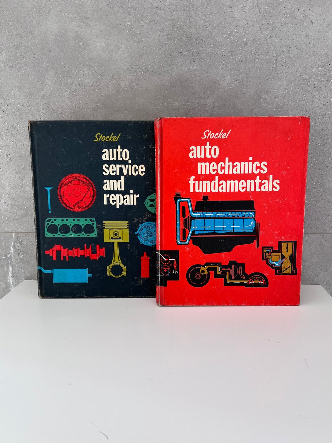 Vintage STOCKEL AUTO MECHANICS Books, Your Choice! 1969 Illustrated ...