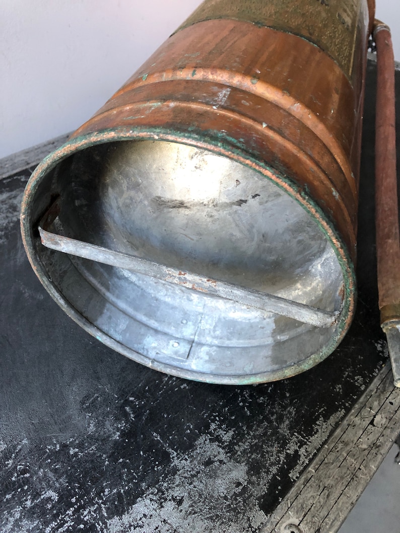 Vintage Brass COPPER FIRE EXTINGUISHER General Quick Aid Fire - Etsy