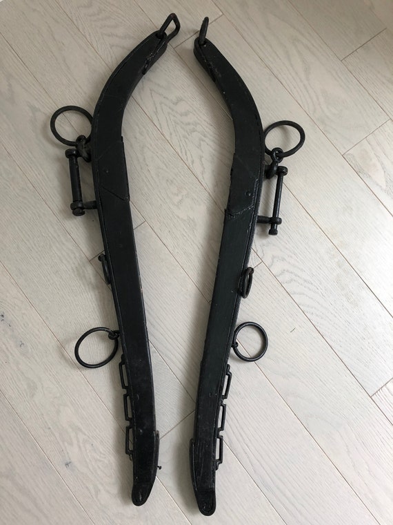 Vintage WOOD HORSE HAMES Rustic Horse Harness Frame - Etsy
