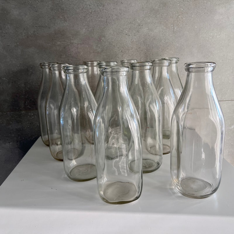 Retro Milk Bottle - Etsy