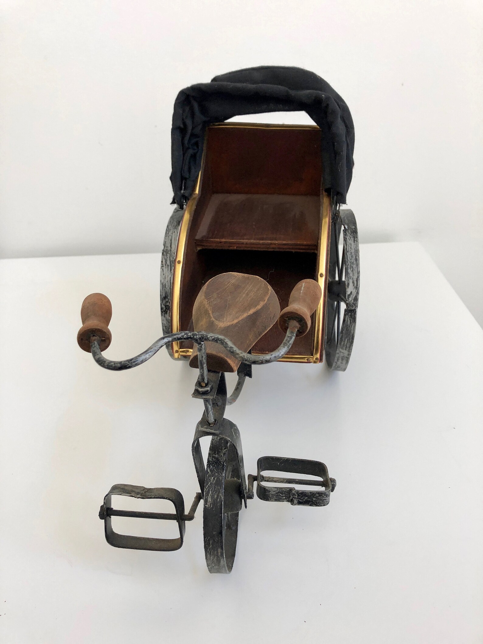 Vintage REPRODUCTION BICYCLE & CART Home Decor Display Item - Etsy