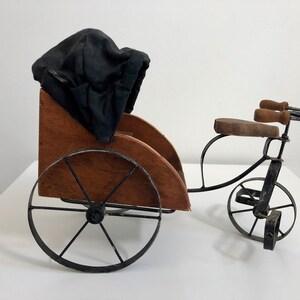 Vintage REPRODUCTION BICYCLE & CART, Home Decor Display Item, Small ...