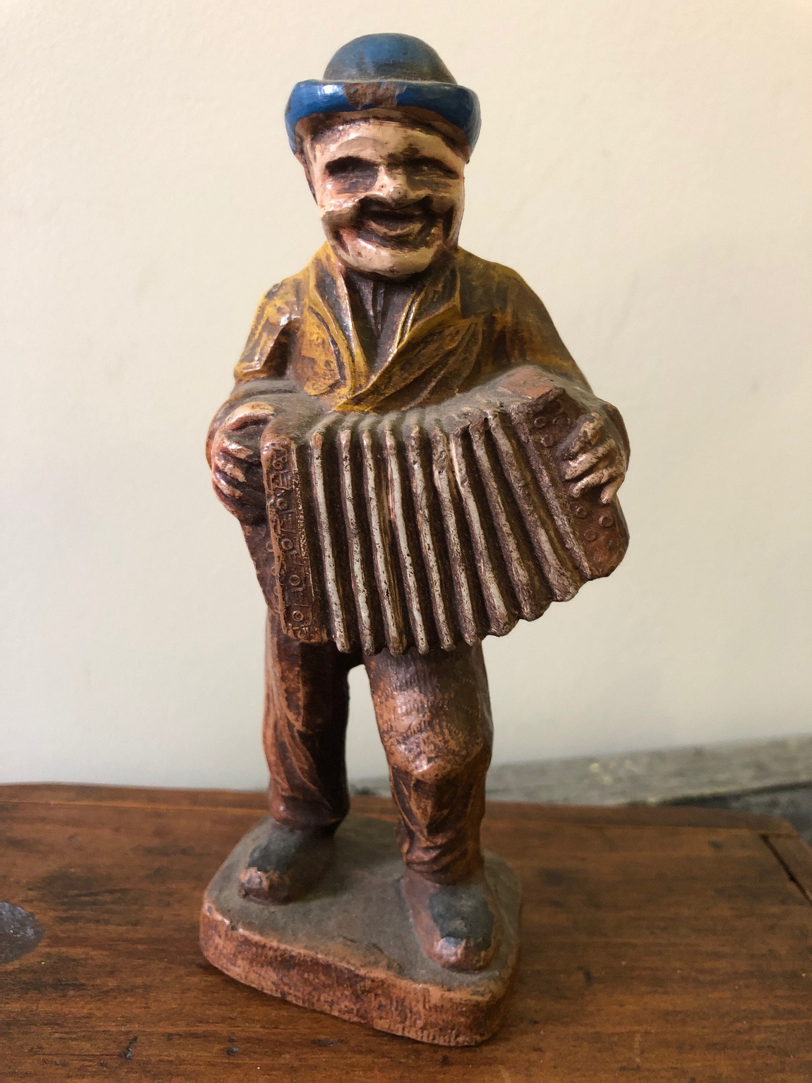 Vintage MUSICIAN Wood Carvings Sold Individually Syroco Wood | Etsy