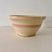 Vintage Mccoy MEMORIES BOWL, 8-inch Stoneware Mixing Bowl, Blue & Pink ...