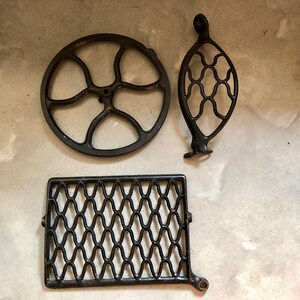 Vintage SINGER TREADLE SEWING Machine Parts Early 1900s Your - Etsy