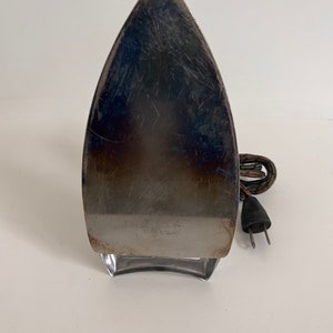 Vintage SAMSON FOLD-AWAY Iron, Electric Iron With Wood Handle, Mid ...