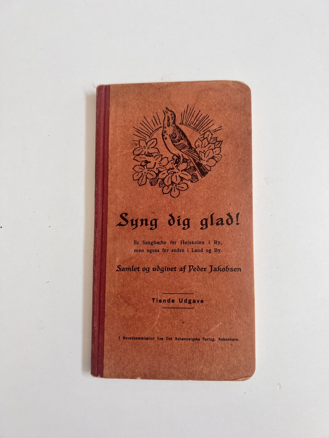 Vintage 1930s SYNG DIG GLAD! Danish Song Book by Peder Jakobsen, Danish ...