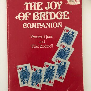 Vintage COLLECTION of 3 BRIDGE BOOKS, Winning W/ Bridge, Joy of Bridge ...