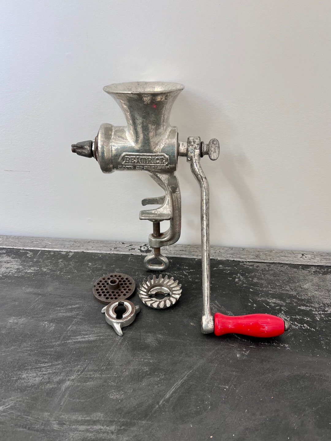 Vintage Beatrice Harper Food Mincer: Antique Kitchen Gadget With ...