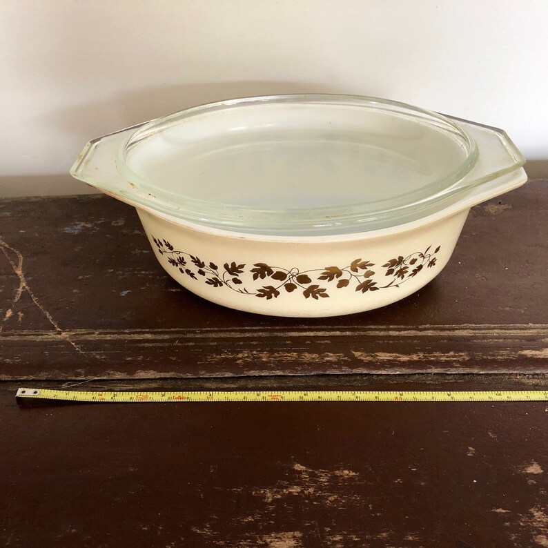 Vintage PYREX CASSEROLE DISH With Lid Mid Century Covered | Etsy